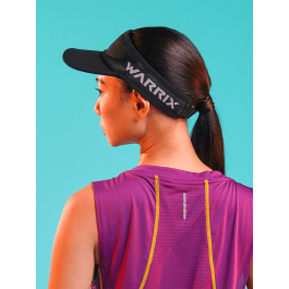 Warrix “Light Running Collection” Logo Printed Visor